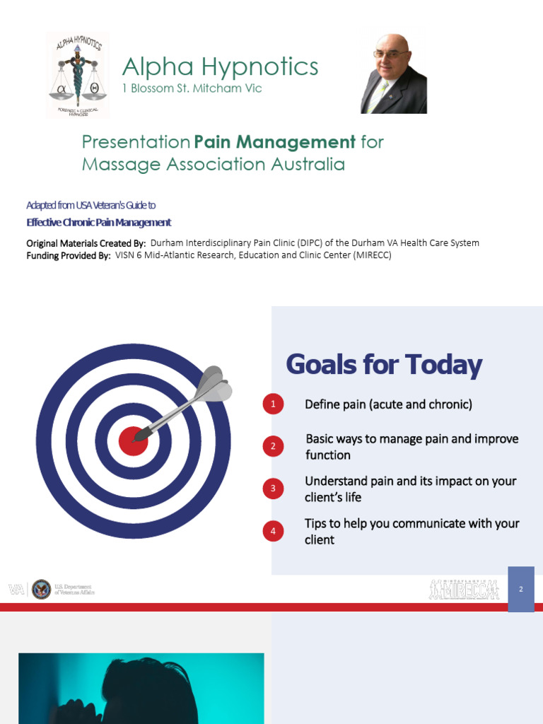 Pain Slides USA Military Changed. V2 | PDF | Pain | Chronic Pain