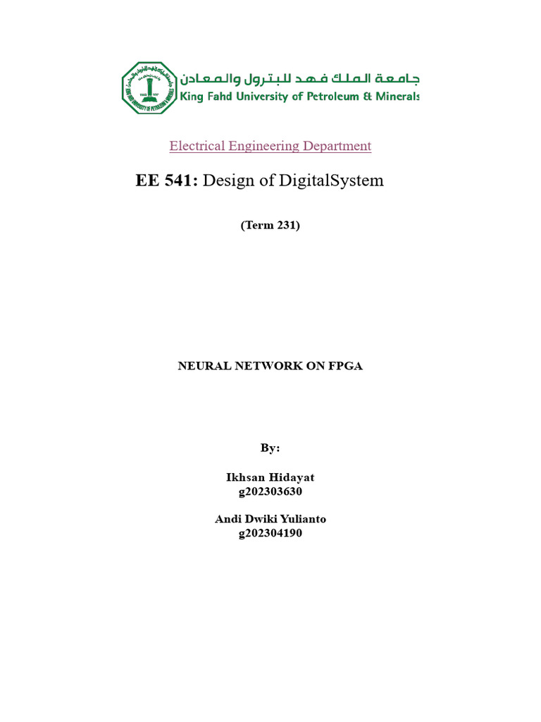 541 - Literature Review | PDF | Field Programmable Gate Array | Parallel Computing