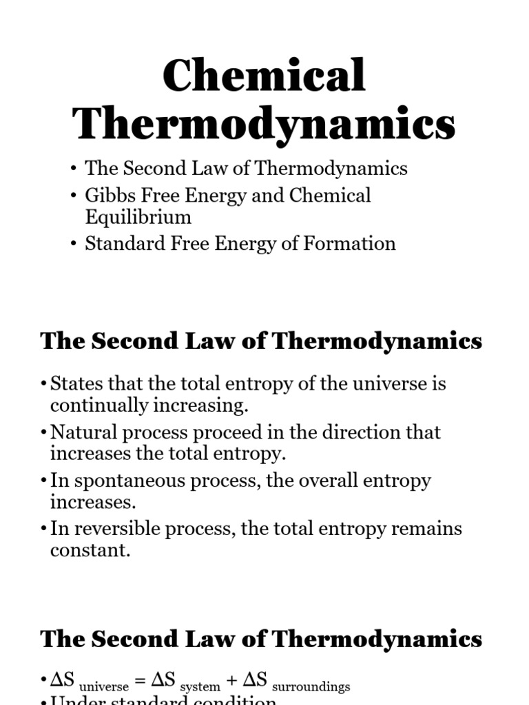 Chem2 Week2 Q4 | PDF | Gibbs Free Energy | Entropy