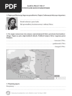 Karta Pracy Kl. IV Wojny I Upadek Rzeczpospolitej | PDF