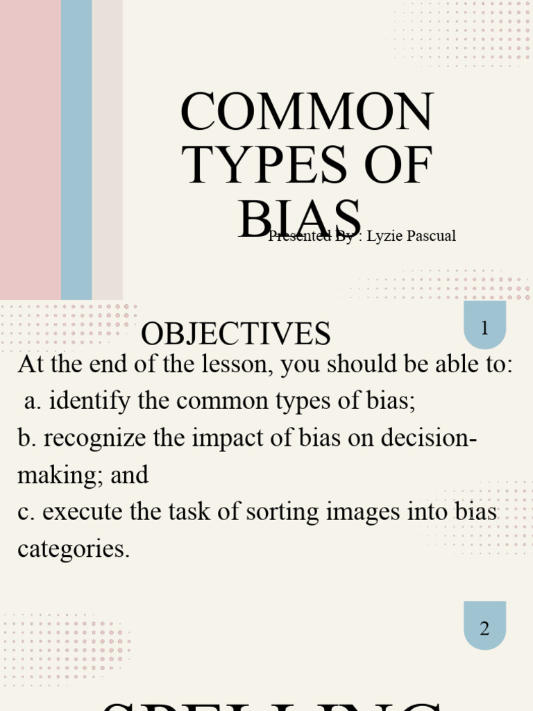 Grade7,8,9 Lesson | PDF | Bias | Media Bias