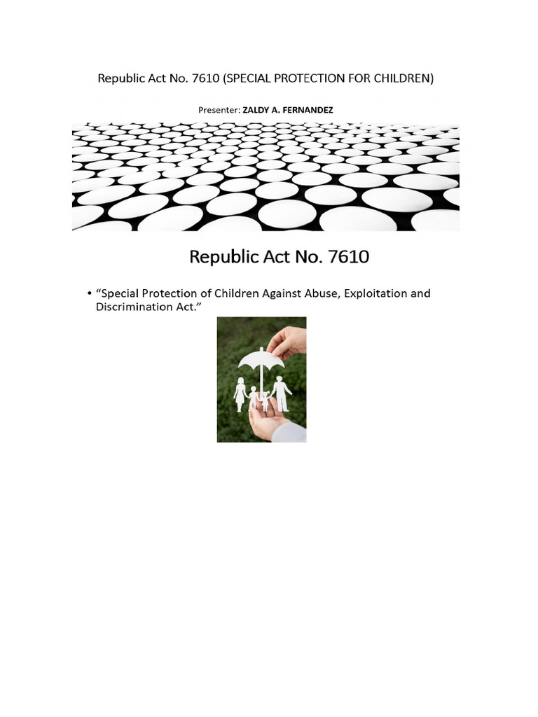 Republic Act 7610 PDF