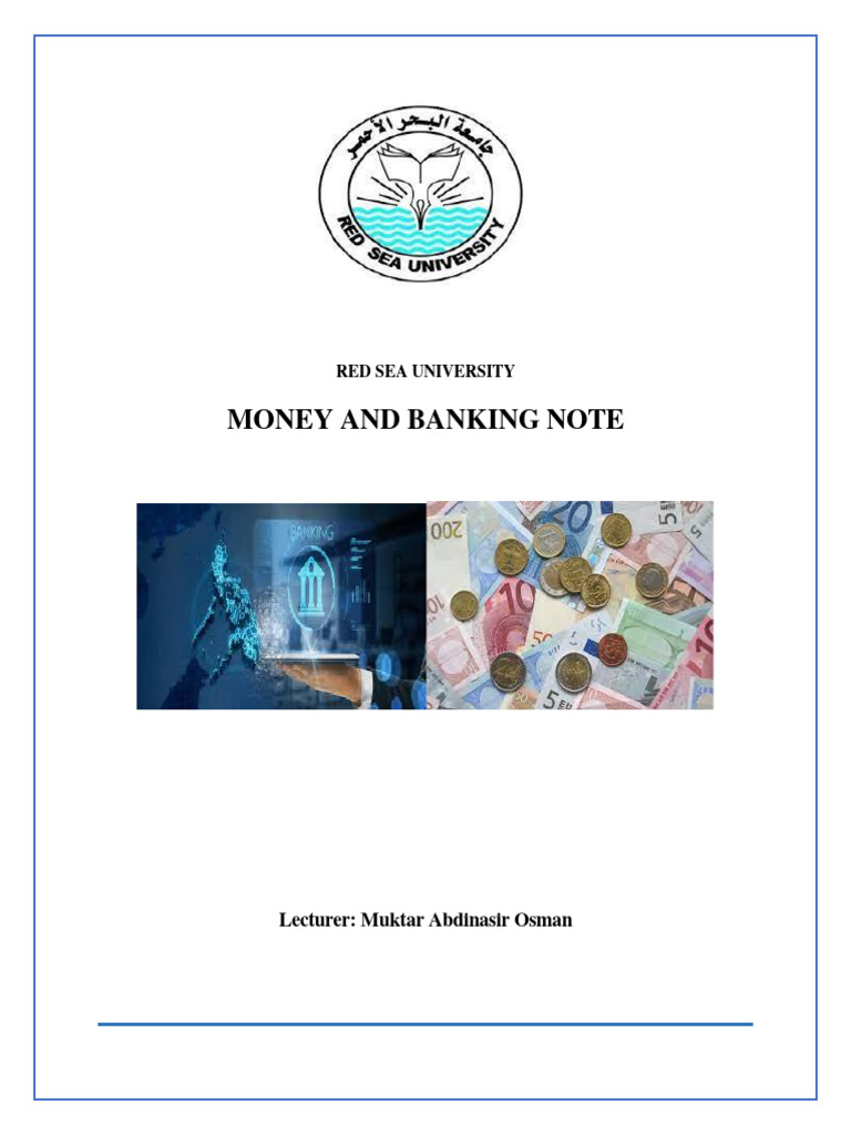 Money and Banking | PDF | Money | Financial Markets
