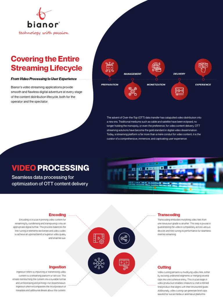 Video Streaming Lifecycle White Paper | PDF | Streaming Media | Video