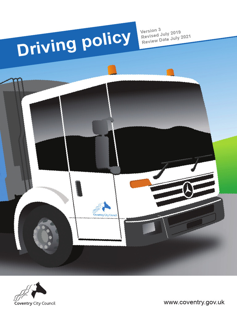 Driving Policy and Guidance 2019 21 | Download Free PDF | Traffic ...