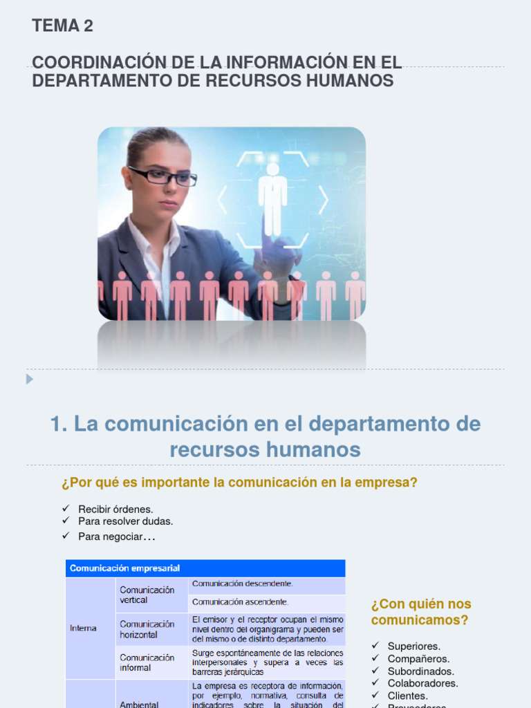 Tema 2 RRHH y RSC Semi (Punto 1 y 2) | Descargar gratis PDF | Gestión de recursos humanos | Business