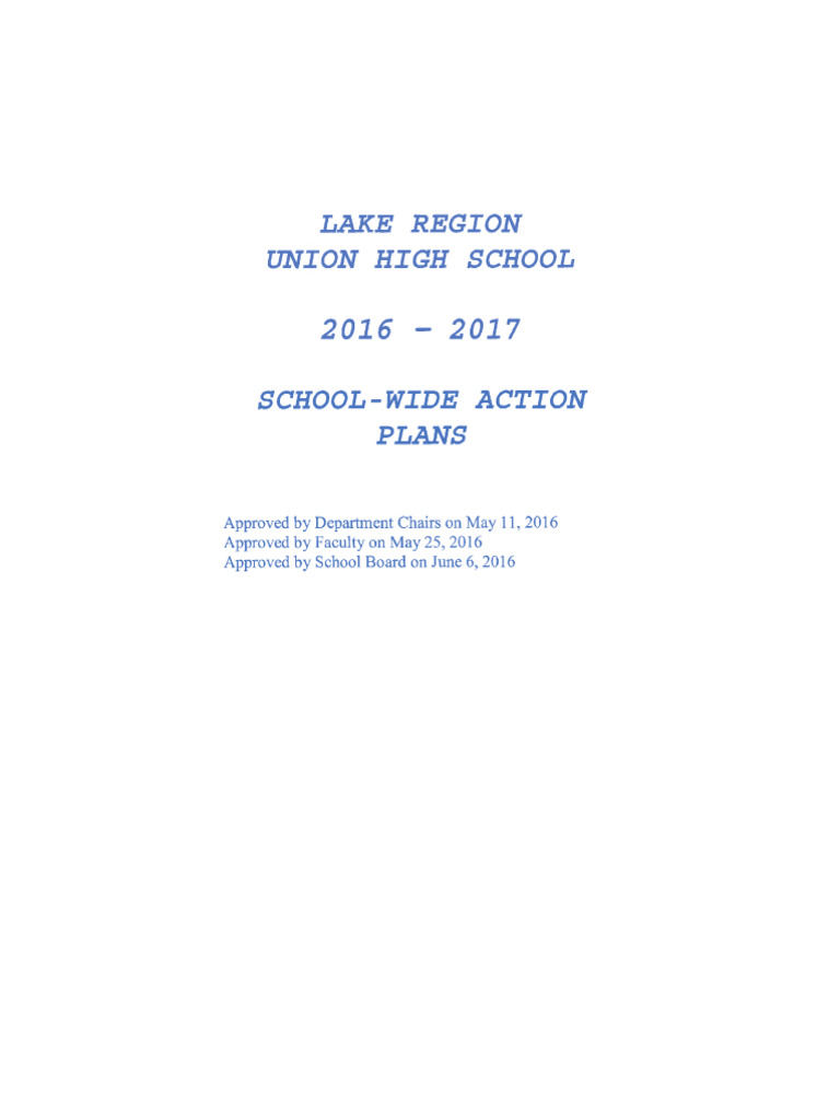 2016-2017 LR Action Plan | PDF