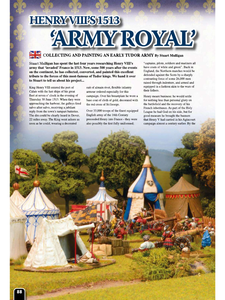 Henry VIII Royal and Mercenary Army | PDF
