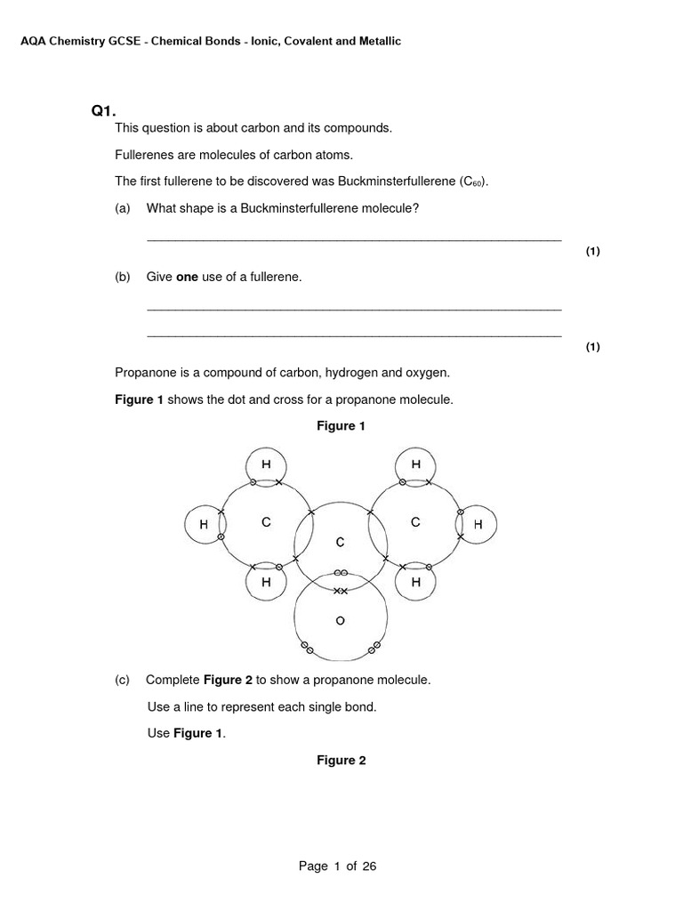 Carbon Compounds and Chemical Bonds Guide | PDF | Chemical Bond ...
