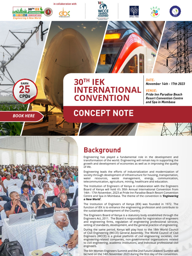 30th International Convention Concept Note | PDF | Sustainability ...