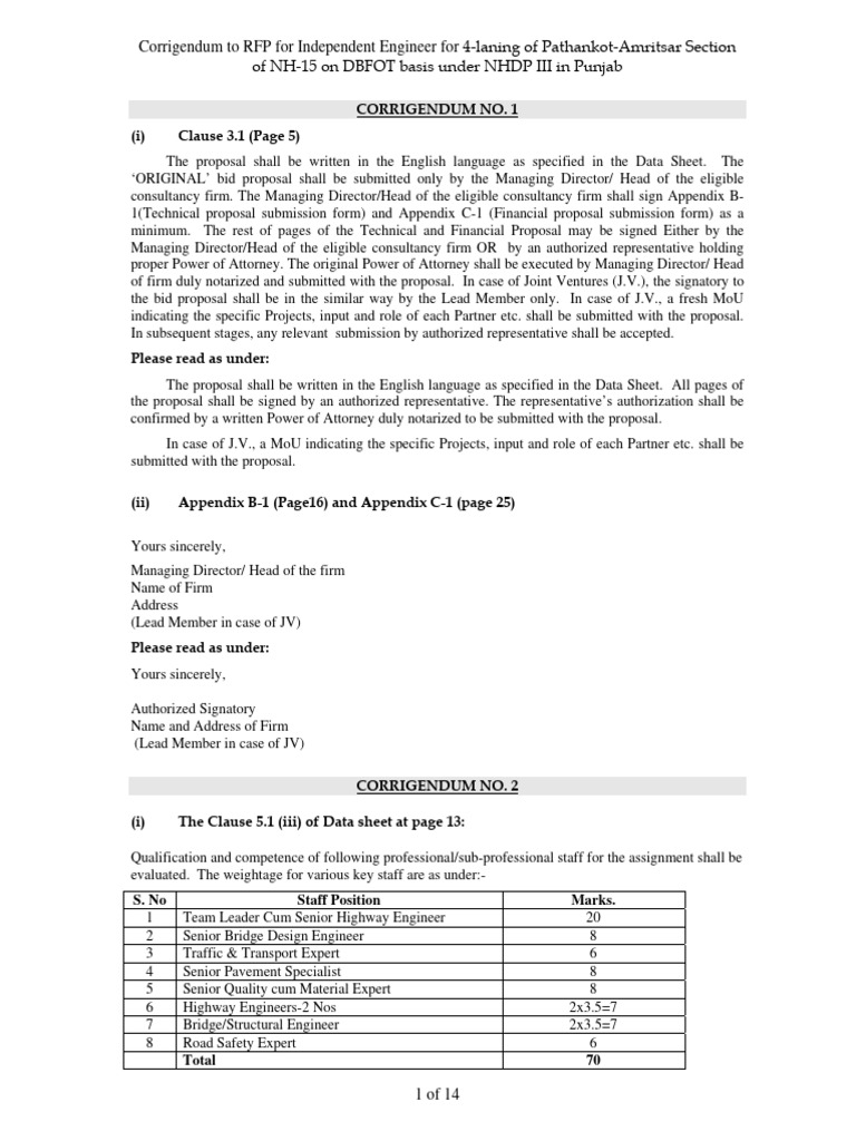 Corrigendum Revised | PDF | Engineer | Bridge