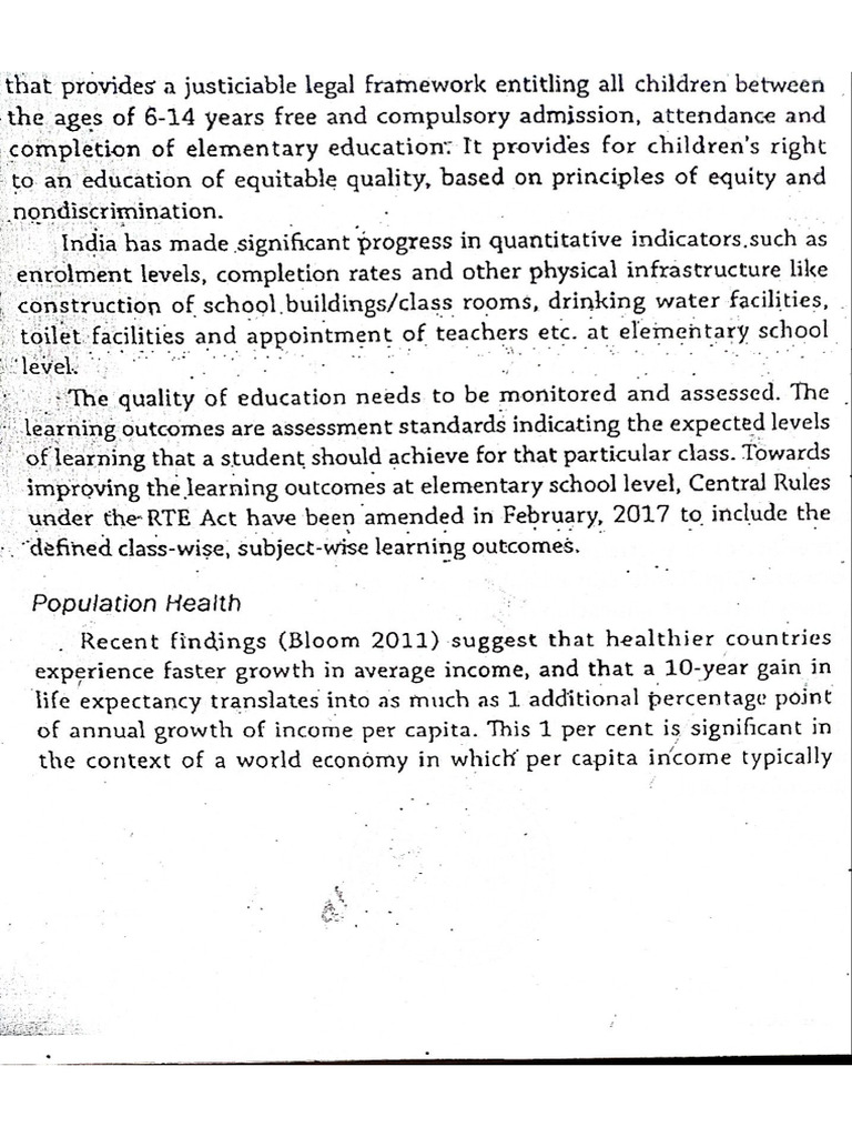 Demography and Development | PDF