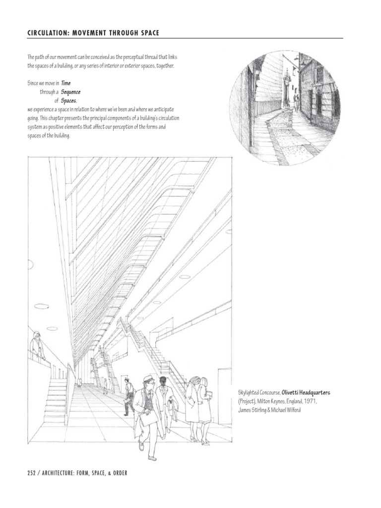 Circulation | PDF | Stairs | Architectural Elements