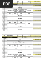 Blank Call Sheet | PDF | American Football | National Football League ...