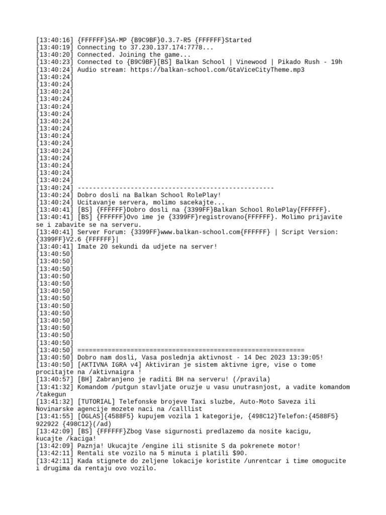 Chat Log | PDF
