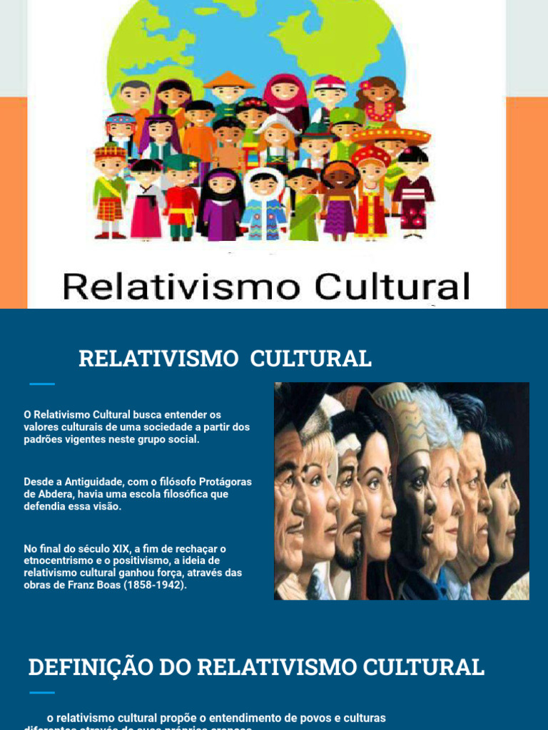 Trabalho de Sociologia Relativismo Cultural | PDF | Relativismo | Sociologia