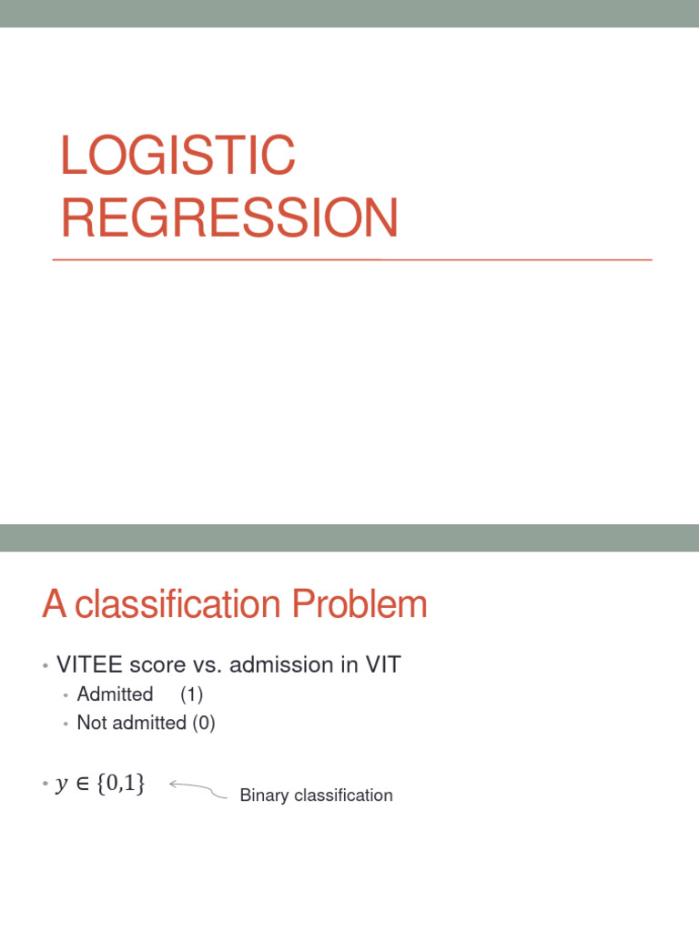 Logistic Regression PART A | PDF | Logistic Regression | Mathematical And Quantitative Methods ...