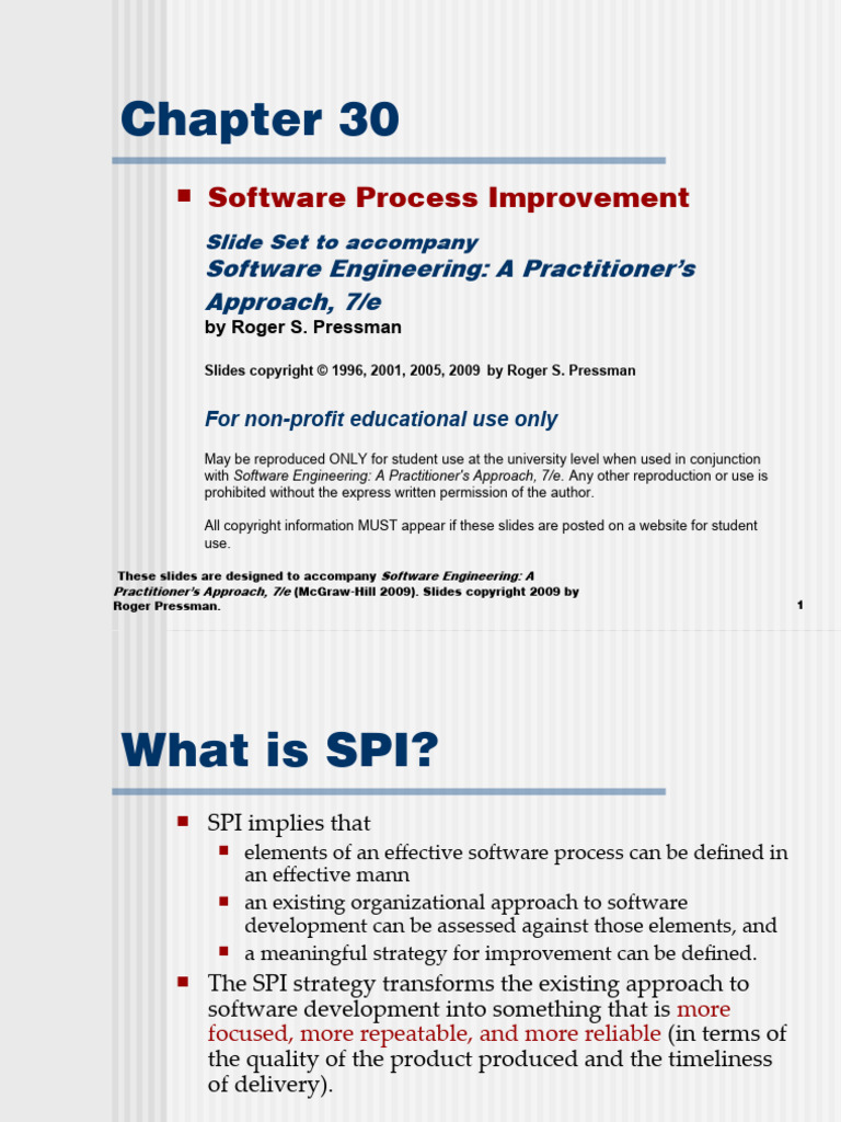 UNIT V - 7 Software Process Improvements | PDF | Systems Engineering ... UNIT V - 7 Software Process Improvements | PDF | Systems Engineering ...