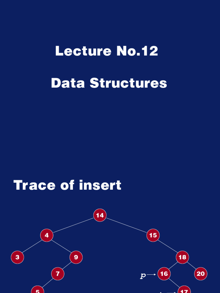Lecture 12 Download Free Pdf Computer Programming Algorithms And Data Structures