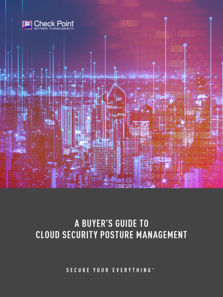 Cloud Security Posture Management Buyers Guide | PDF | Cloud Computing | Computer Security