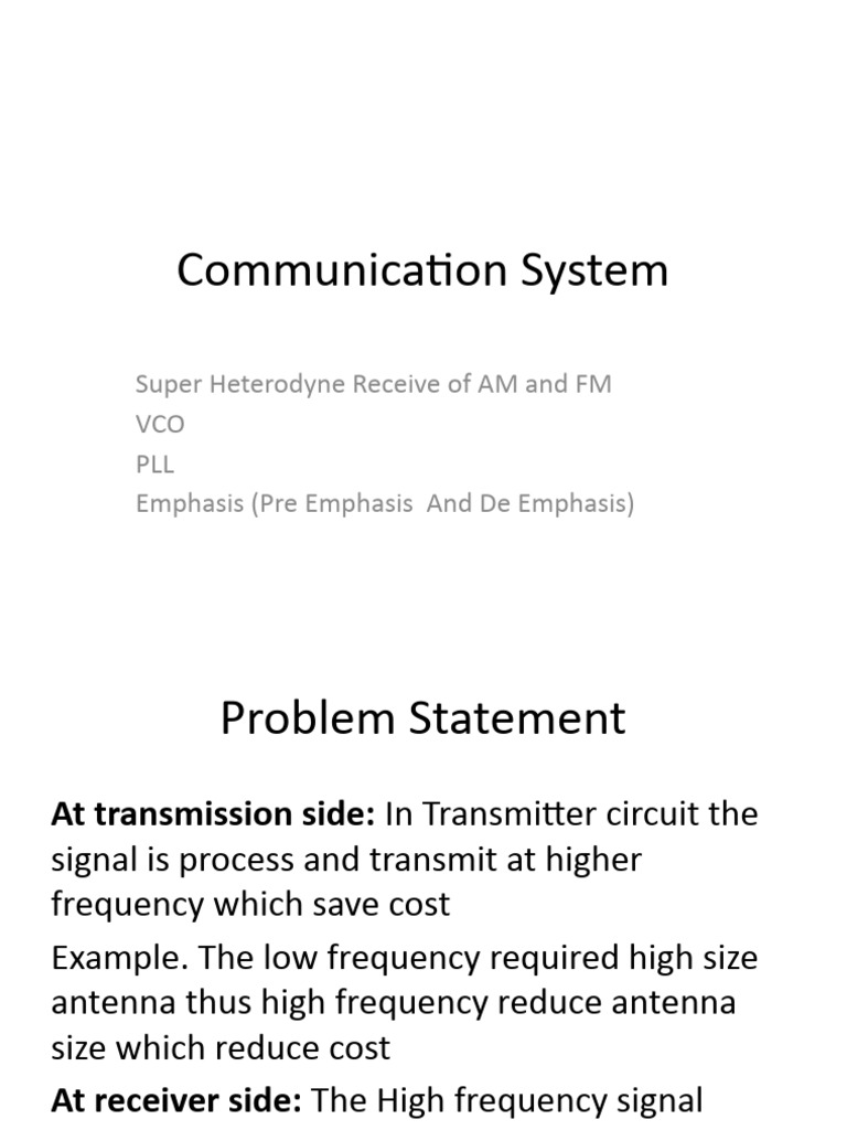 Super Hyterodyne Receiver | PDF | Detector (Radio) | Frequency Modulation