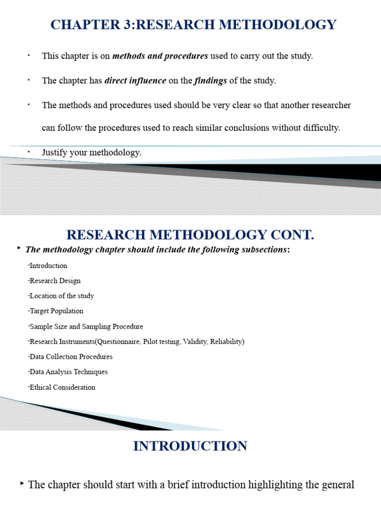 Research Methodology Overview | PDF | Sampling (Statistics) | Statistics