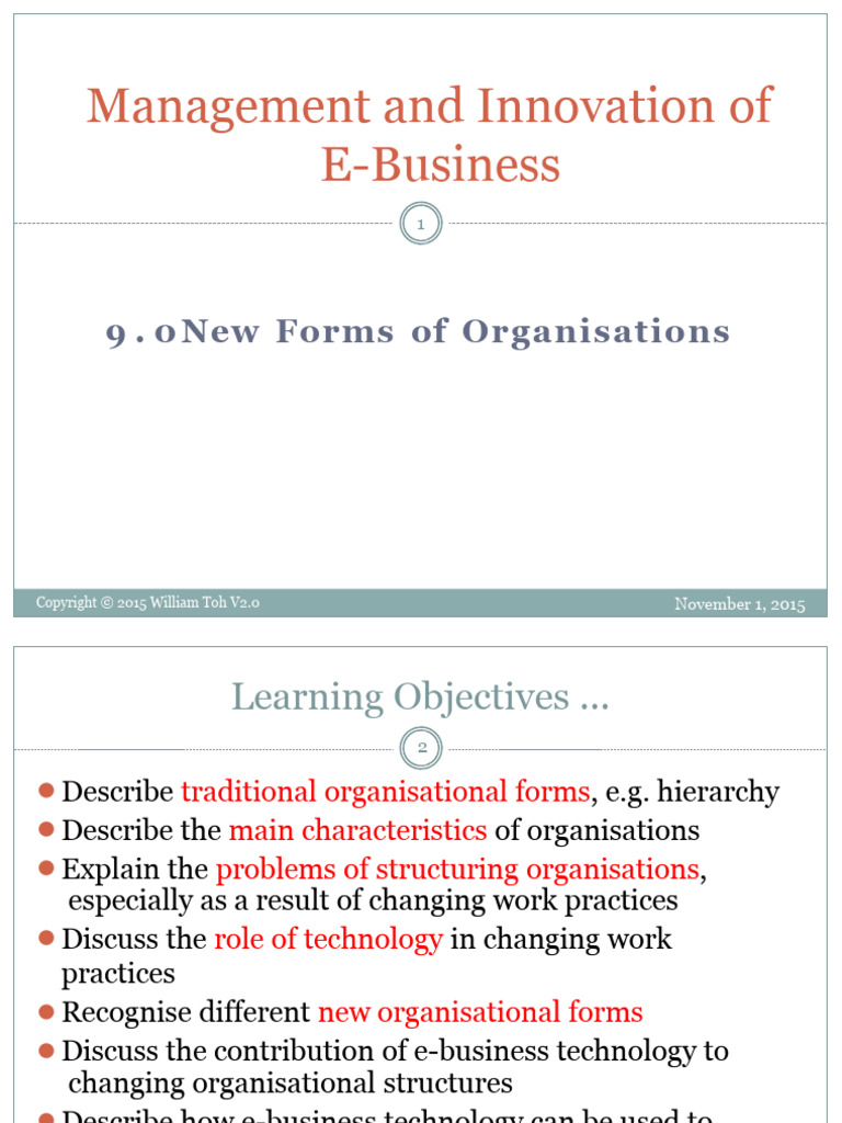 New Forms of Organisations | PDF | Android (Operating System) | Open Source