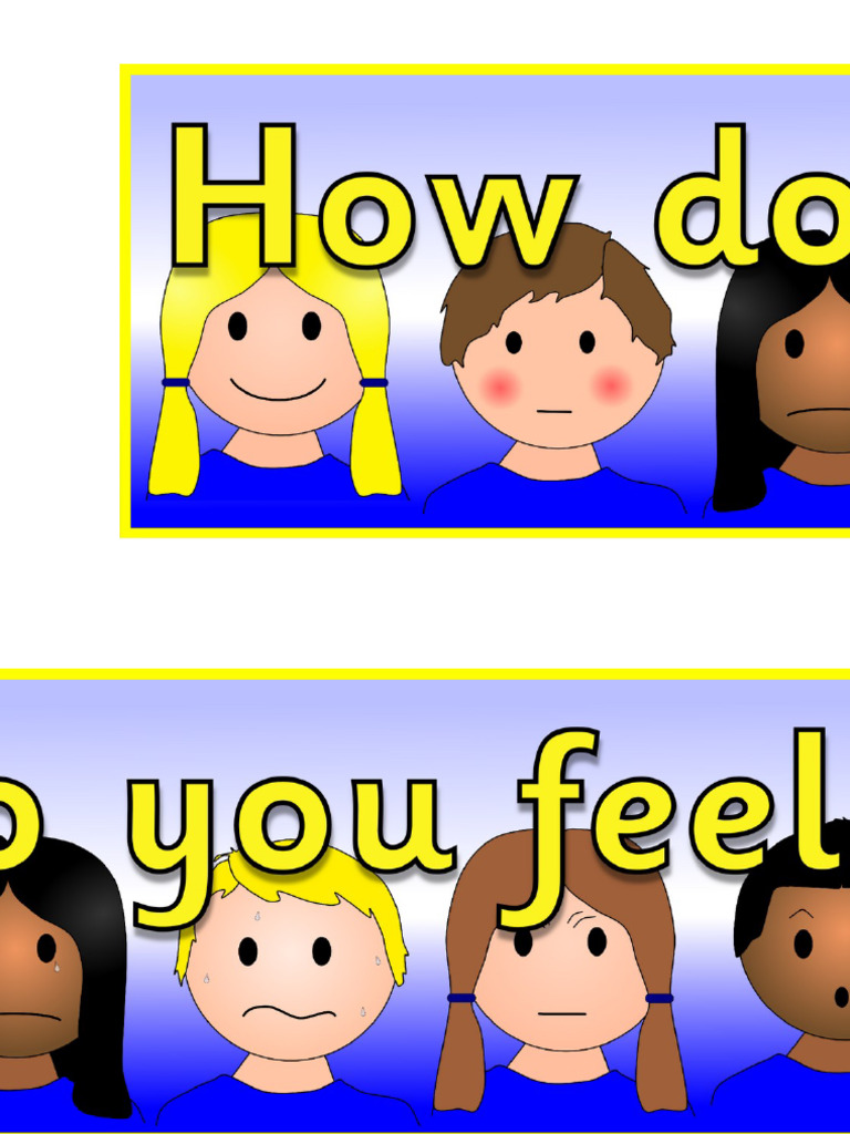 How Do You Feel Today Poster | PDF