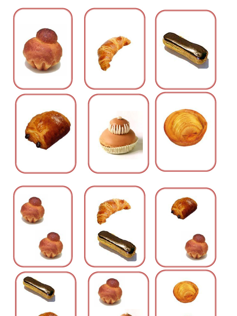 Cartes Nombres Gateaux | PDF