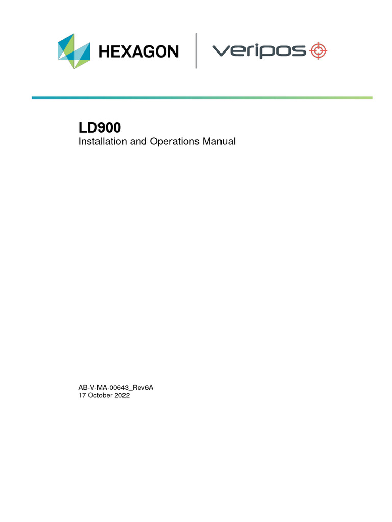 LD900 Installation and Operations Manual | PDF | Computer Network | Electromagnetic Interference