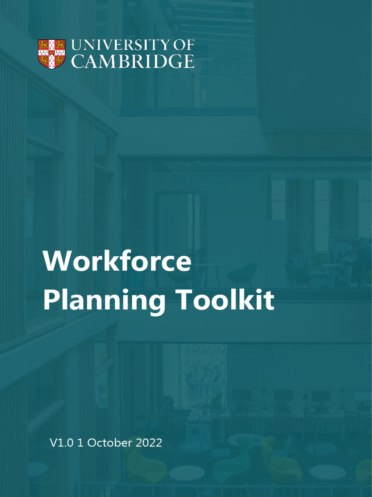Workforce Planning Toolkit v1 1 Oct 2022 | PDF | Human Resource Management | Employee Retention