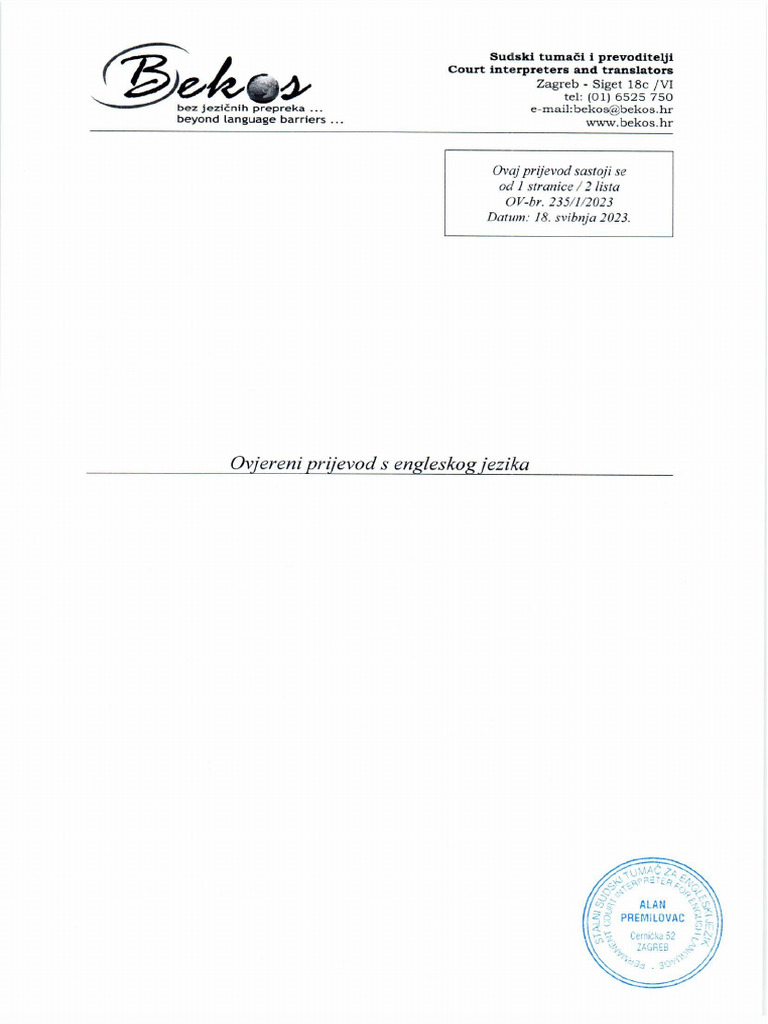 3.16. Vodomjeri - Izjava o Sukladnosti | PDF