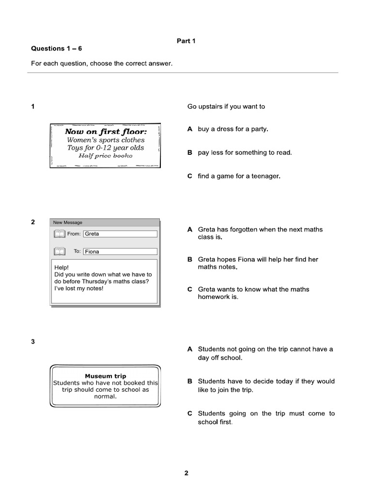 A2 English Test | PDF