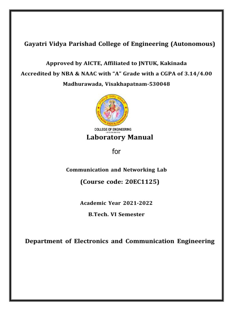 Ccn Lab Manual Pdf Modulation Network Topology