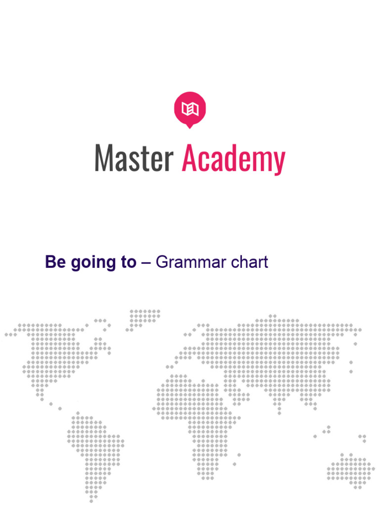 Be Going To - A1 - Master Academy | PDF
