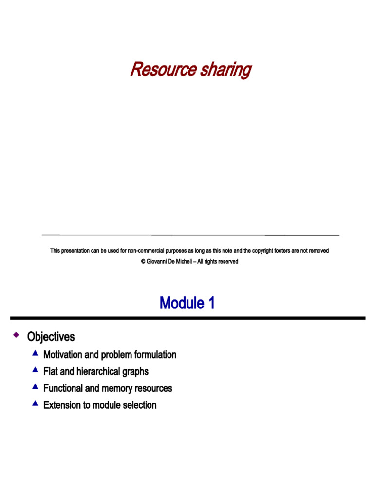 6-Resource Sharing | PDF | Combinatorics | Discrete Mathematics