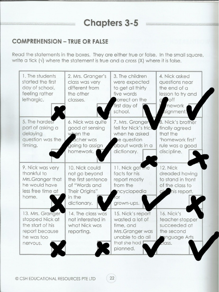 9 Friendle Chapter 3 To 5 Comprehension | PDF