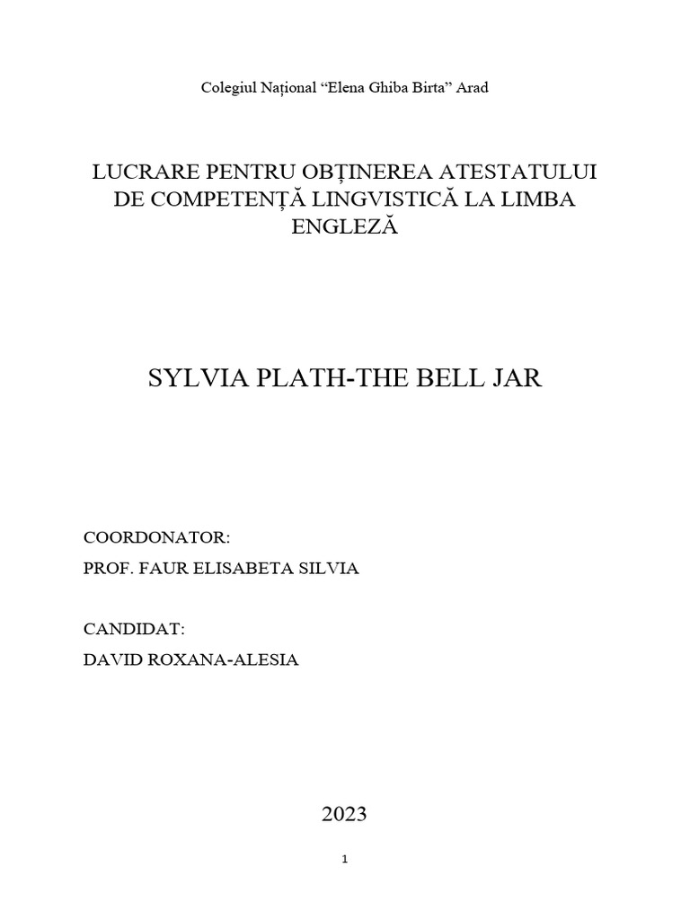 Plath | PDF | Sylvia Plath