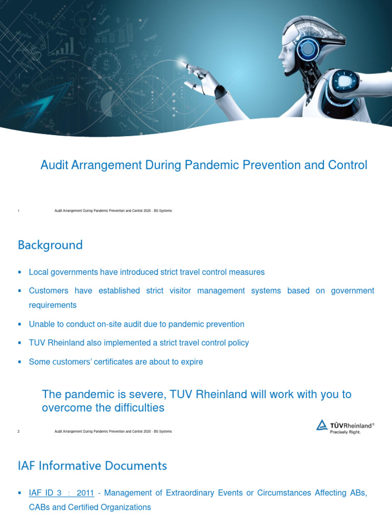QA Remote Audit For Customer Info-On-line-V2 - 190320 | PDF | Audit ...