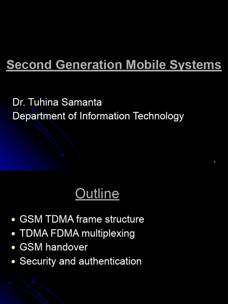 Mobile Computing Lec4 | PDF | Cellular Network | Computer Science