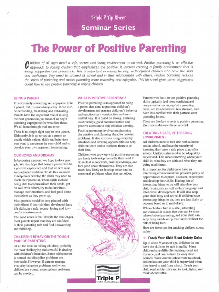 The Power of Positive Parenting | PDF