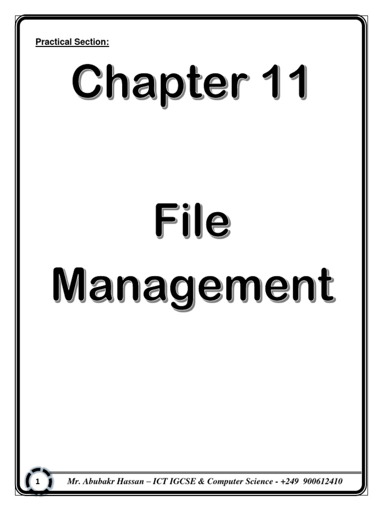 Grade 9 - 10 - Student Notes | PDF | Computer File | File Format