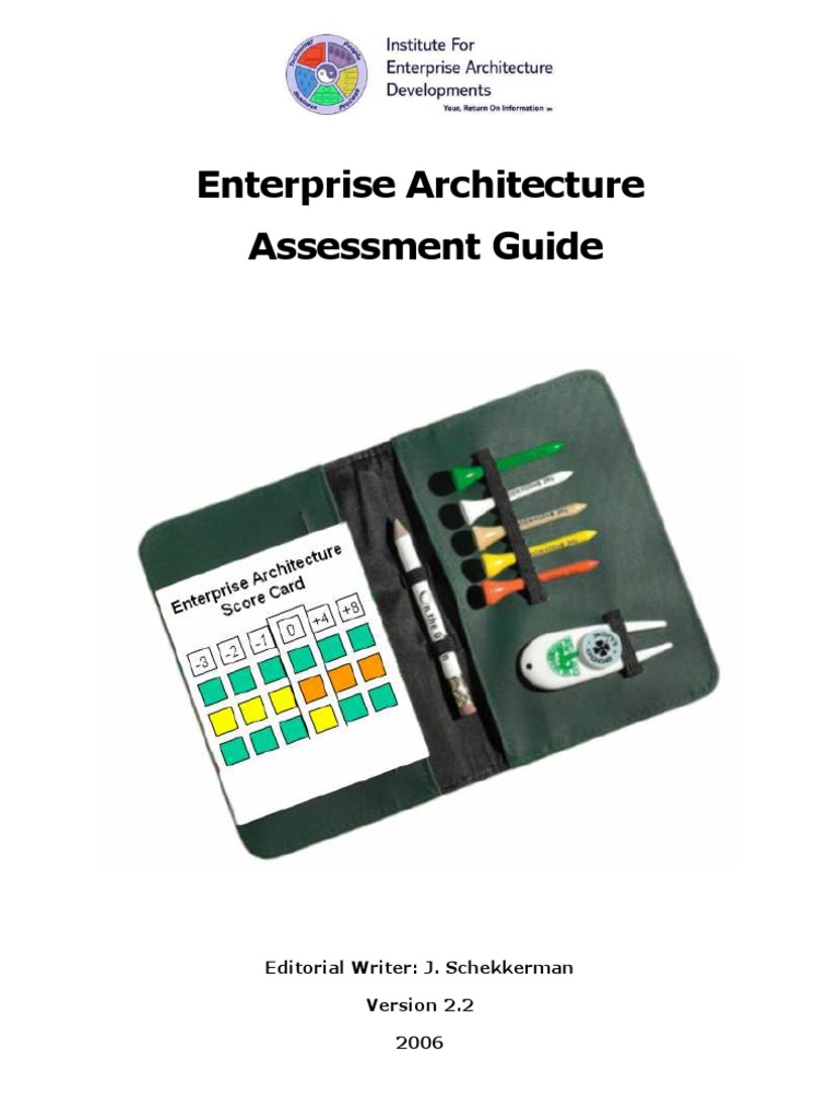 Enterprise Architecture Assessment Guide v2.2 | PDF