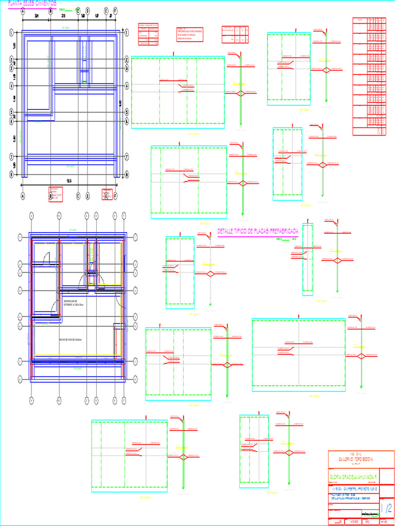 PLANO ESTRUCTURAL GLORIA A 2023 01-Model | PDF