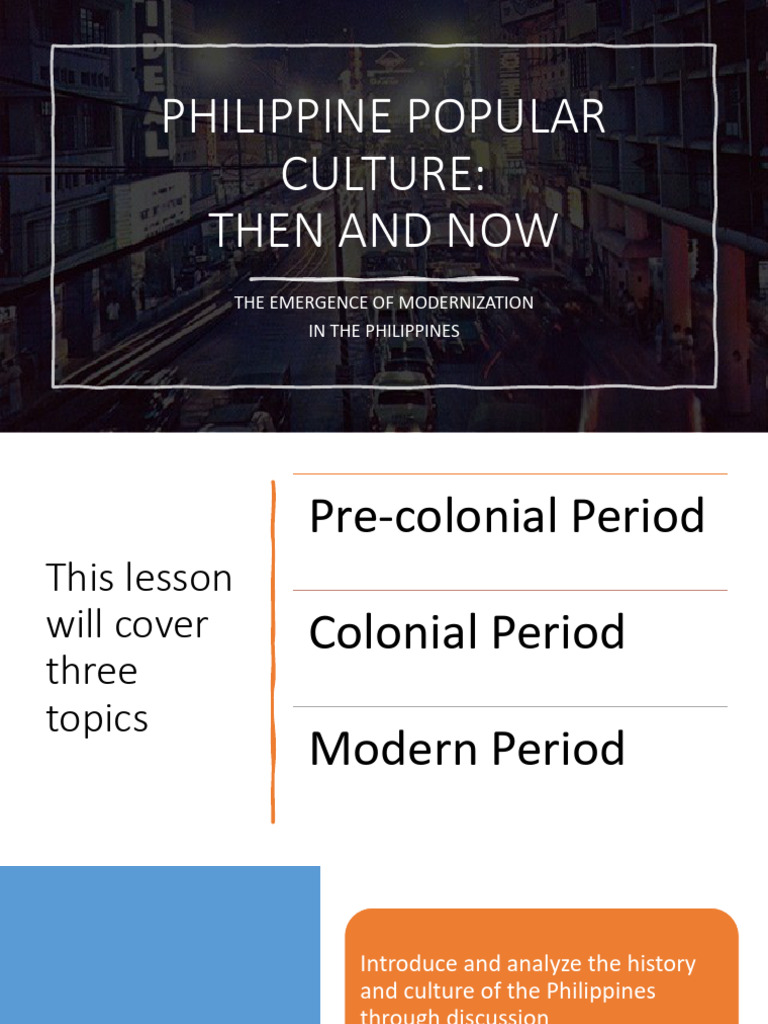 The Emergence of Modernization in The Philippines | PDF | Philippines ...