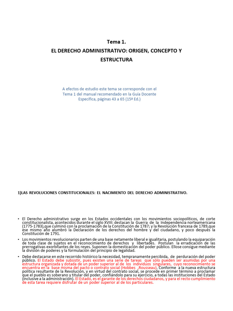 Tema Primero Sja | PDF | Constitución | Jurisdicción