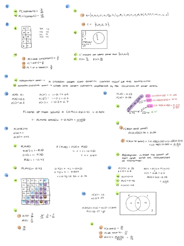 Probability Review - 1 | PDF