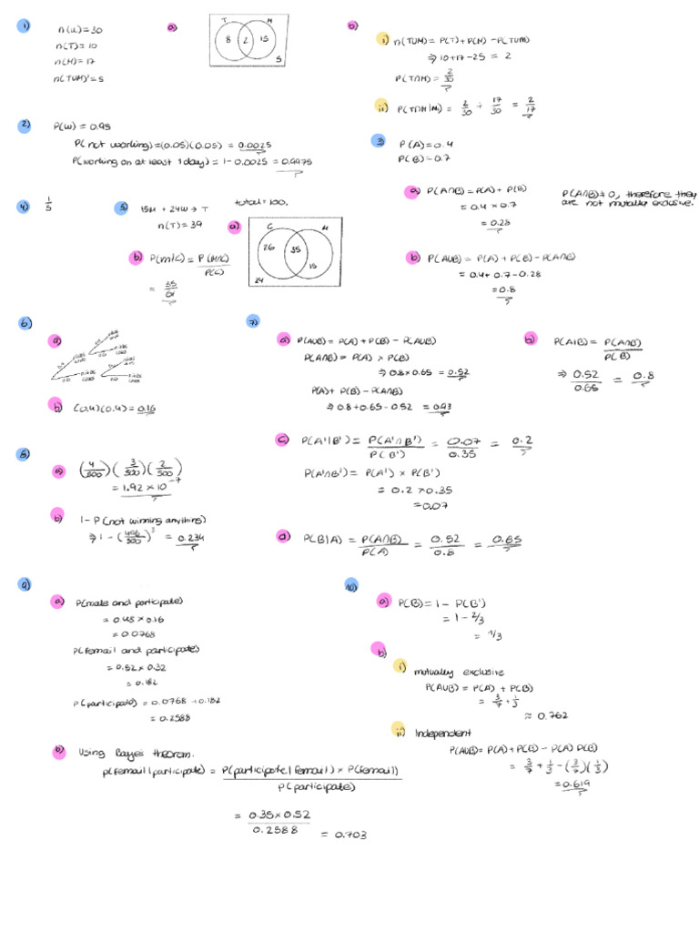 Probability Review - 2 | PDF