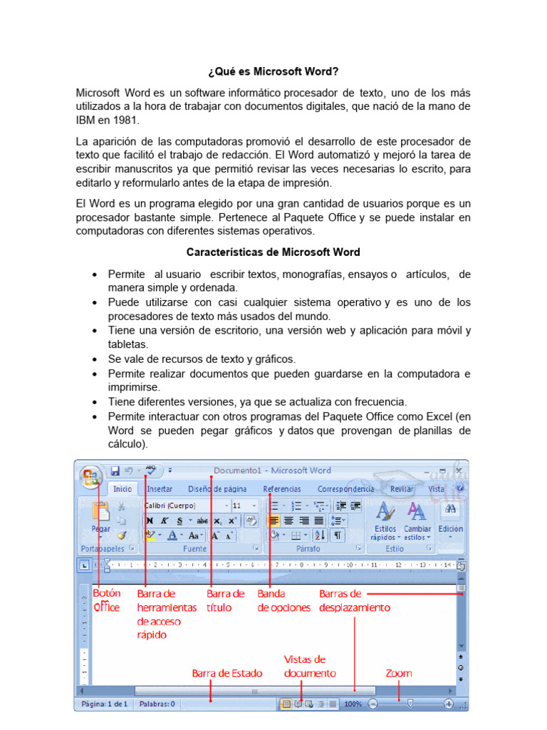 Qué Es Microsoft Word | PDF