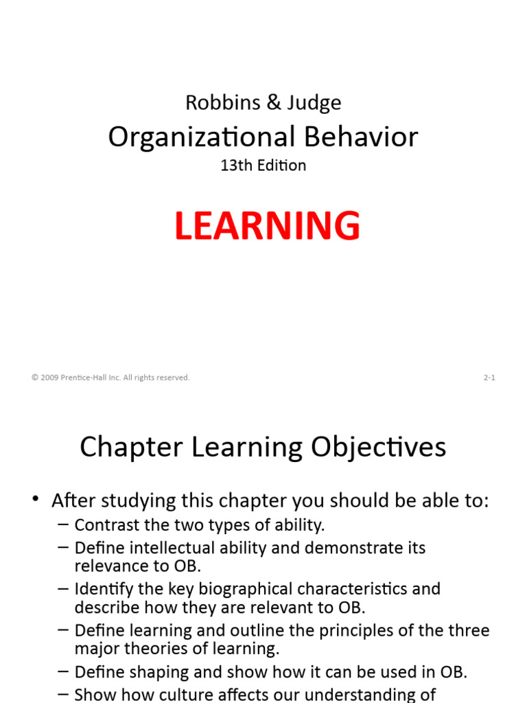 Learning | PDF | Reinforcement | Classical Conditioning